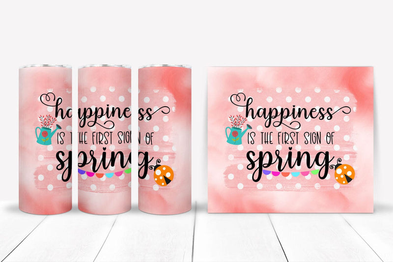 Spring Tumbler Sublimation I 20 Oz Spring Skinny Tumbler - So Fontsy
