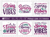 Spring Vibes SVG Bundle, Welcome Spring Svg, Spring Svg, Hello Spring ...