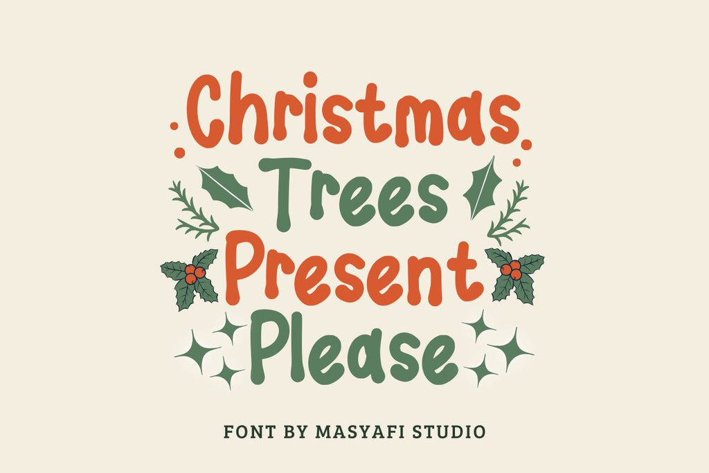 Spruce Branch - Playful Font - So Fontsy
