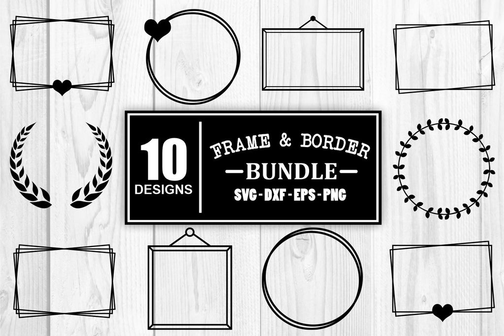 Square Frame Svg Border Svg Frame Svg Heart Frame svg Heart Border Svg ...