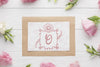 Square Lily Monogram - So Fontsy
