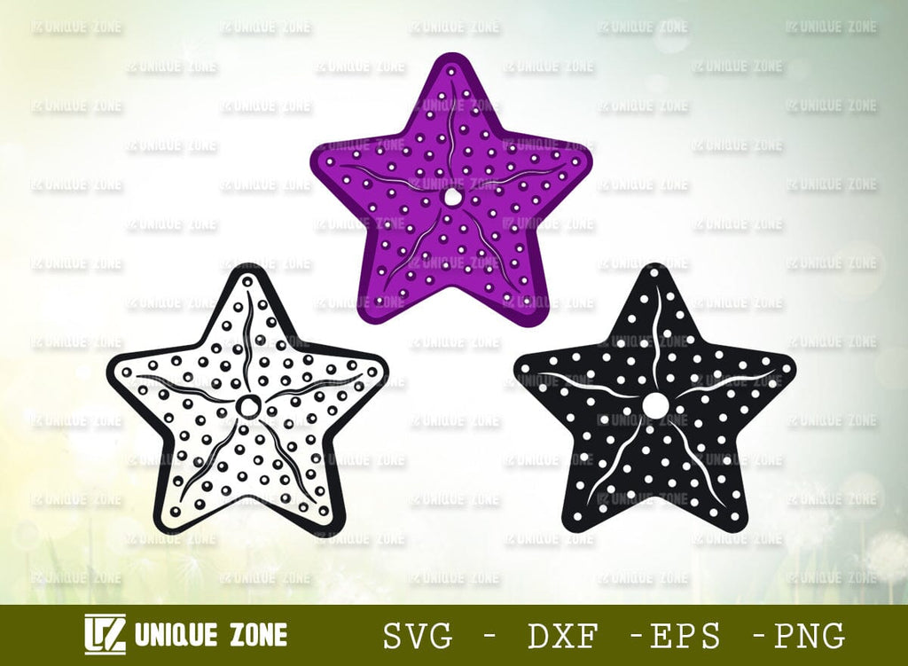 Star Fish Svg Cut File, Sea Beach Svg, Sea Animals Svg, Fish Svg, Ocean ...