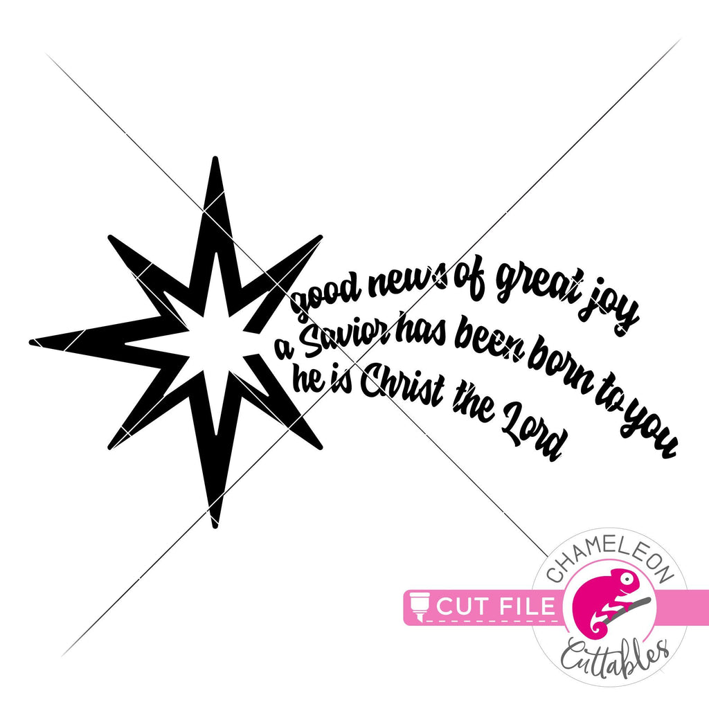 Star of Bethlehem word art svg png dxf - So Fontsy