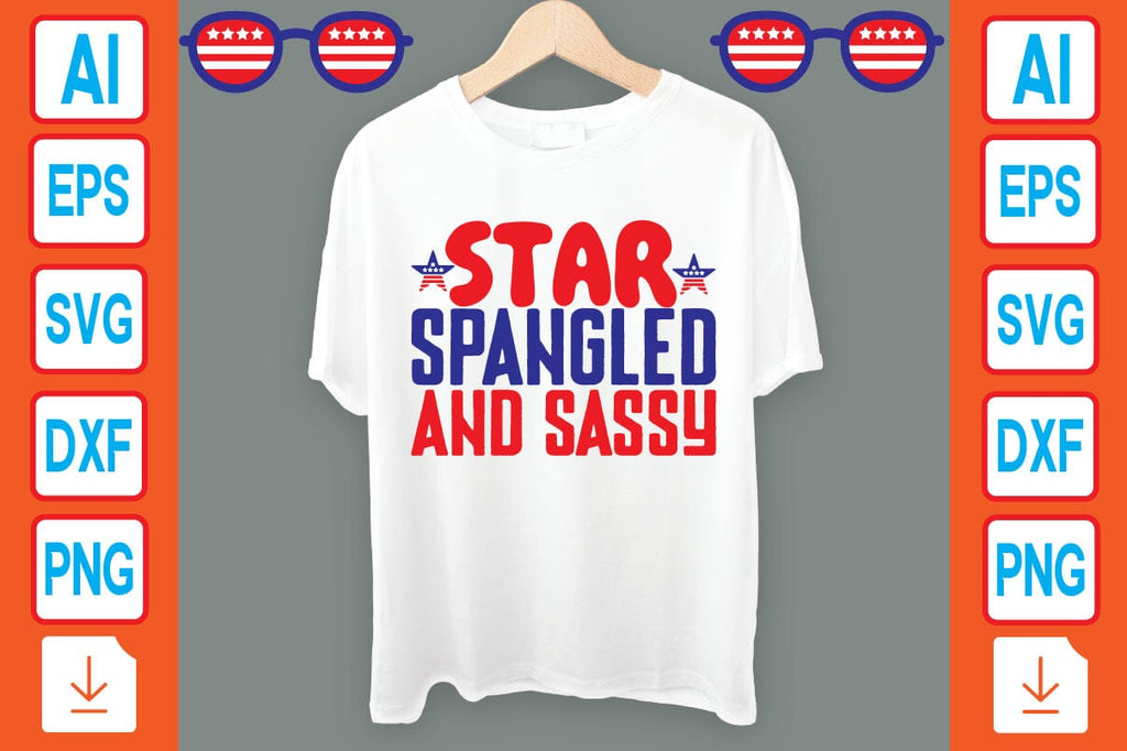 Star Spangled and Sassy - So Fontsy