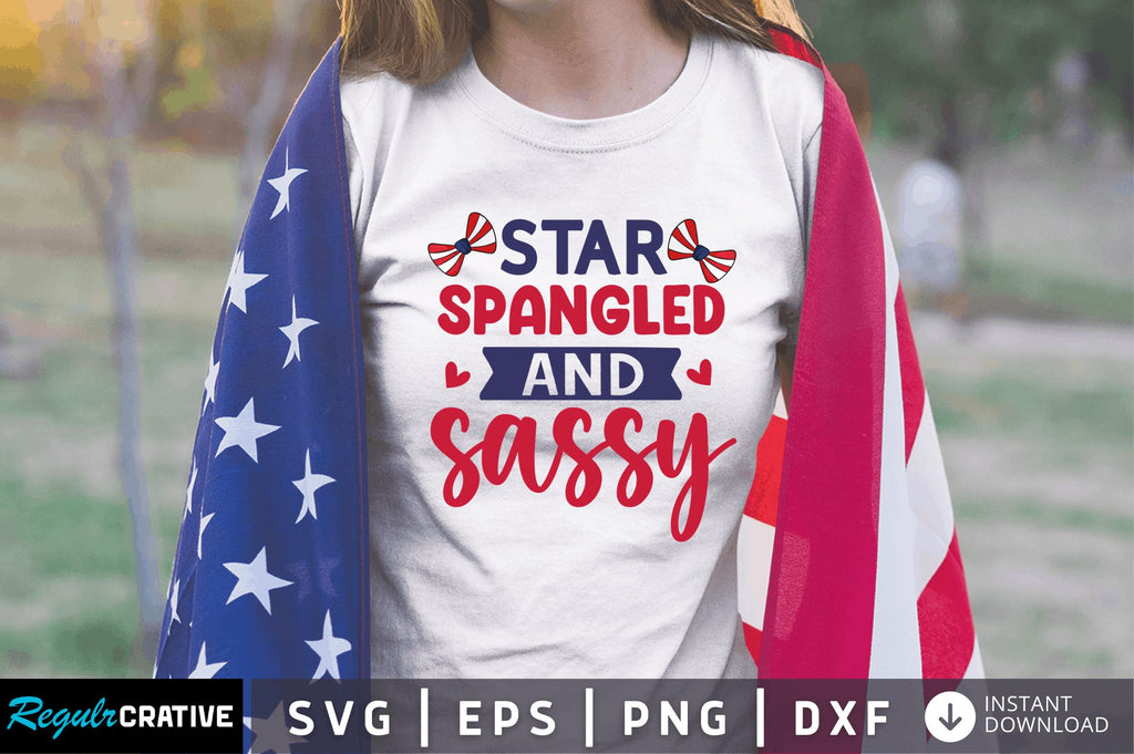 Star spangled and SVG - So Fontsy