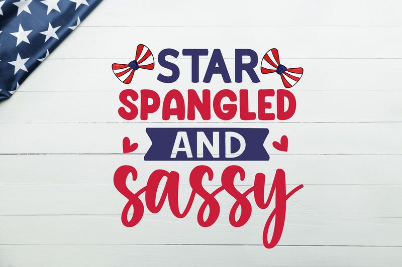 Star spangled and SVG - So Fontsy