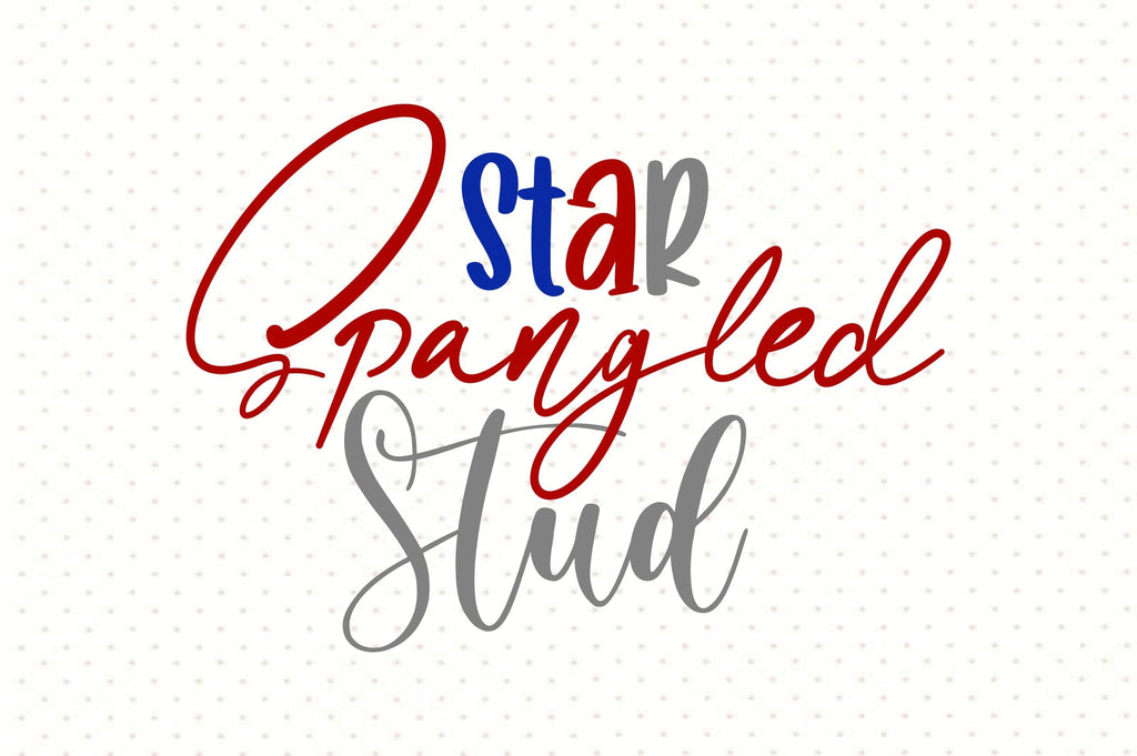 Star Spangled Stud - So Fontsy