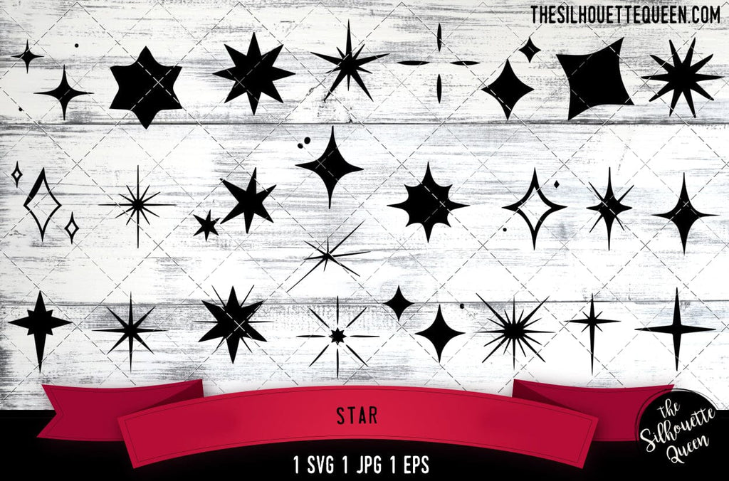 Star SVG File, SVG Bundle File-Cut File-Vector Clip Art for Commercial ...