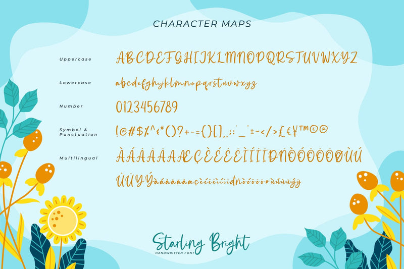 Starling Bright-Elegant Handwritten Font - So Fontsy