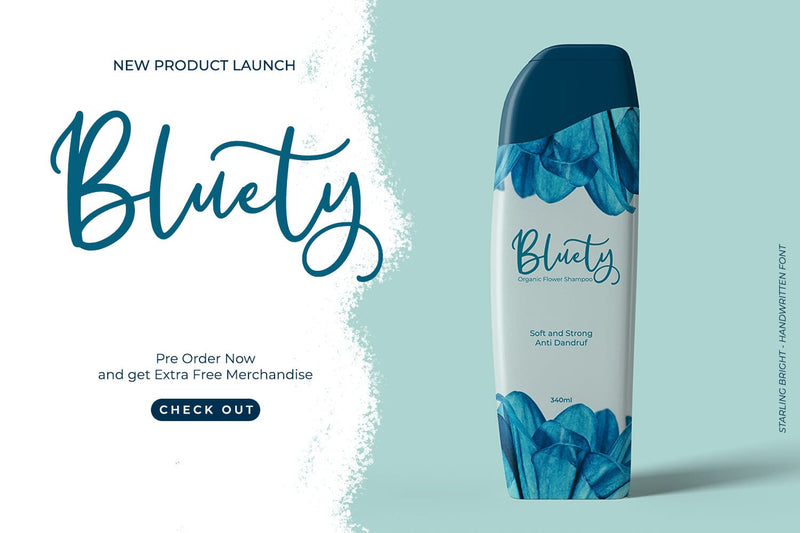 Starling Bright-Elegant Handwritten Font - So Fontsy