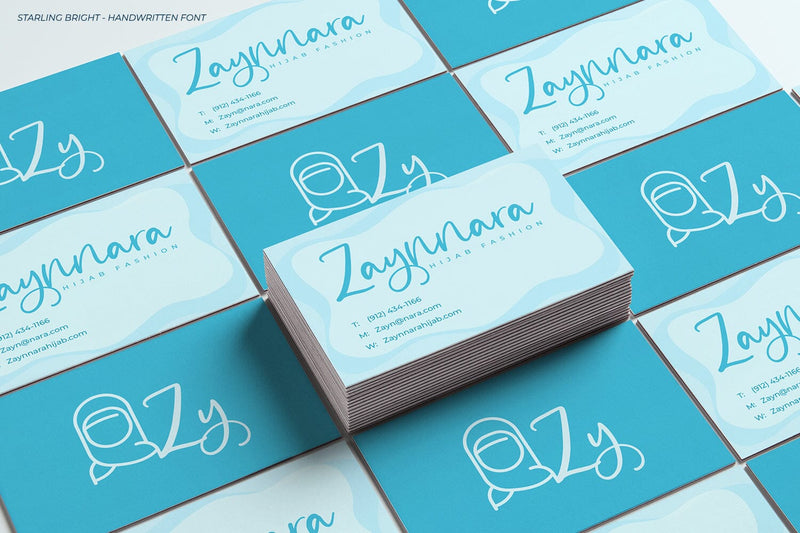 Starling Bright-Elegant Handwritten Font - So Fontsy