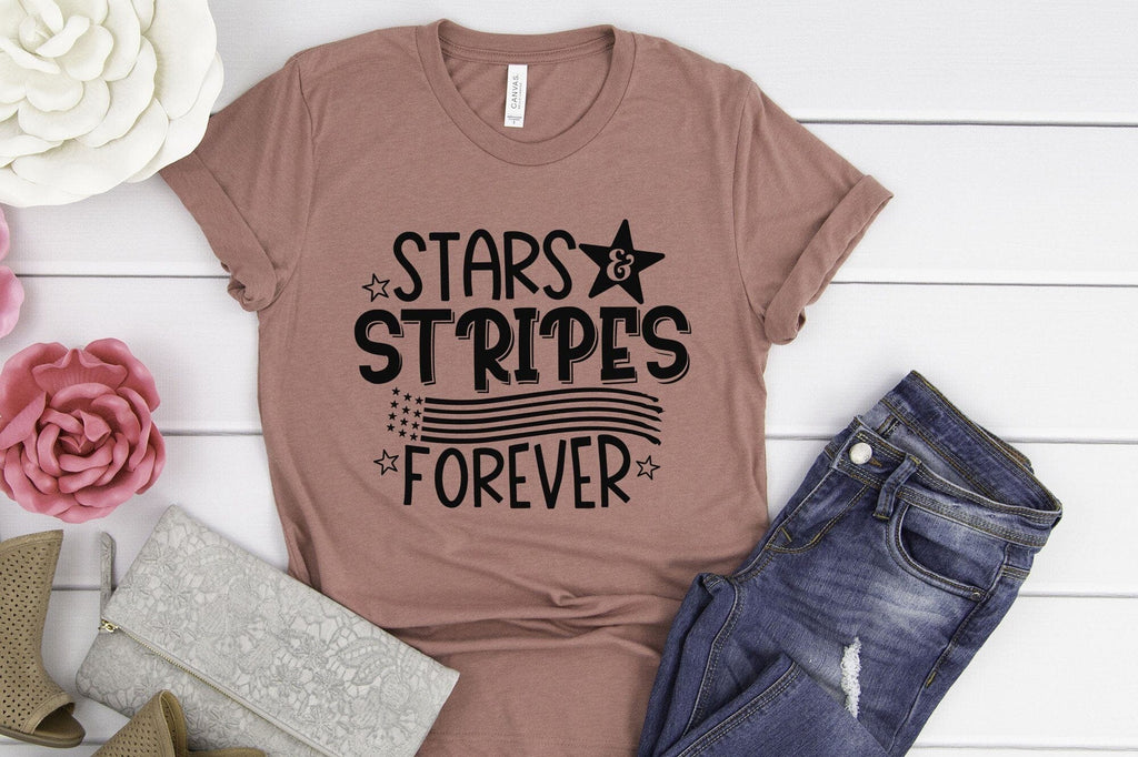 Stars And Stripes Forever - Patriotic SVG - So Fontsy