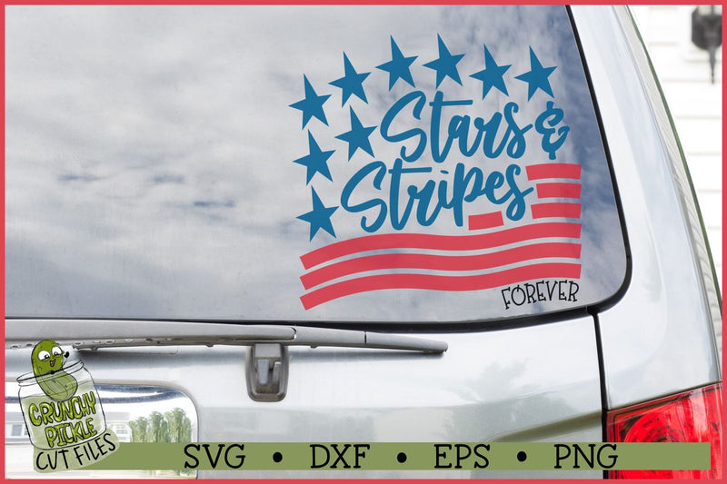 Stars and Stripes SVG File - So Fontsy