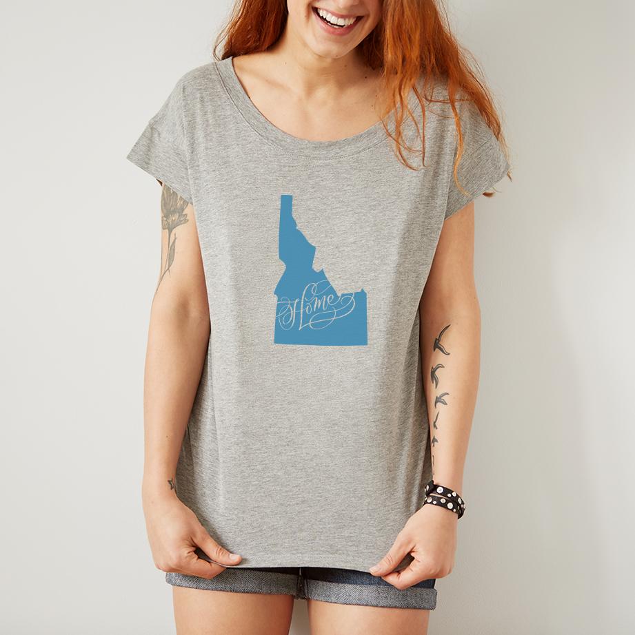 State of Idaho Home Hand Lettered Cut File - So Fontsy