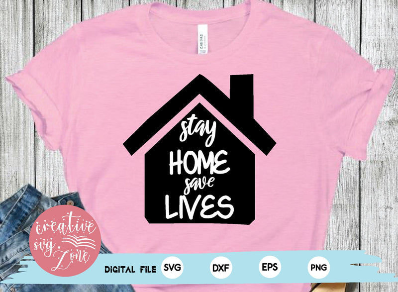 Stay Home SVG bundle - So Fontsy