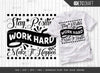 Stay Positive Work Hard Make It Happen Single SVG Cut File | Stay ...