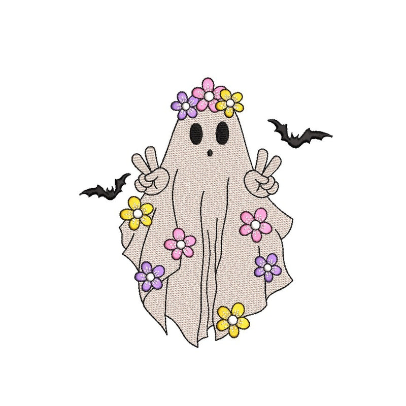 Stay Spooky Embroidery Design, Spooky Season Embroidery Design ...