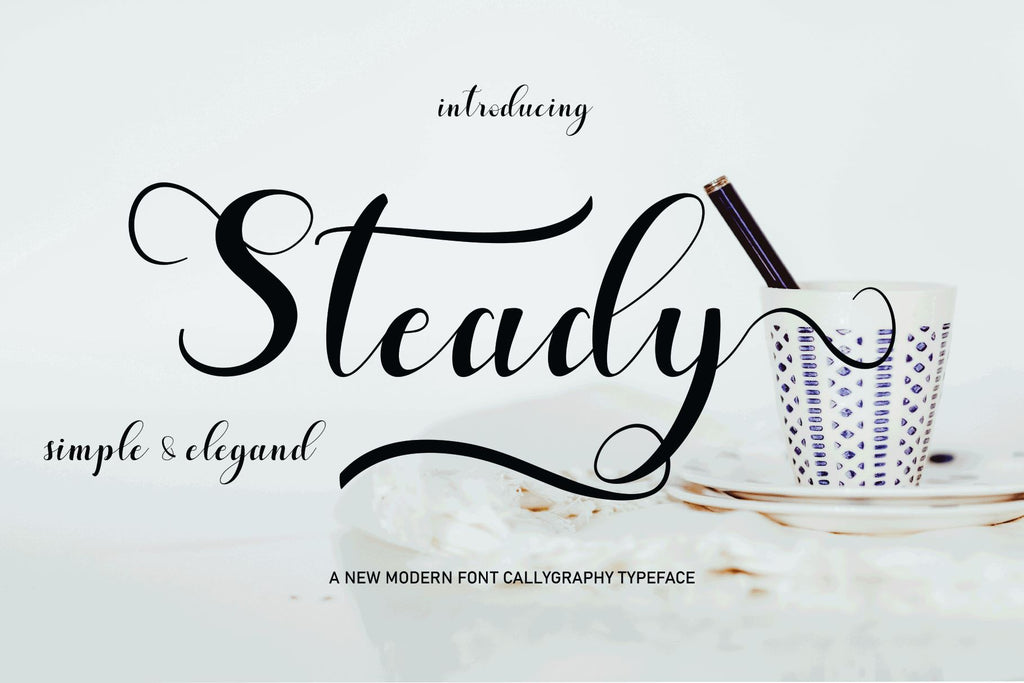 Steady Script - So Fontsy