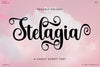 Stelagia Script - So Fontsy