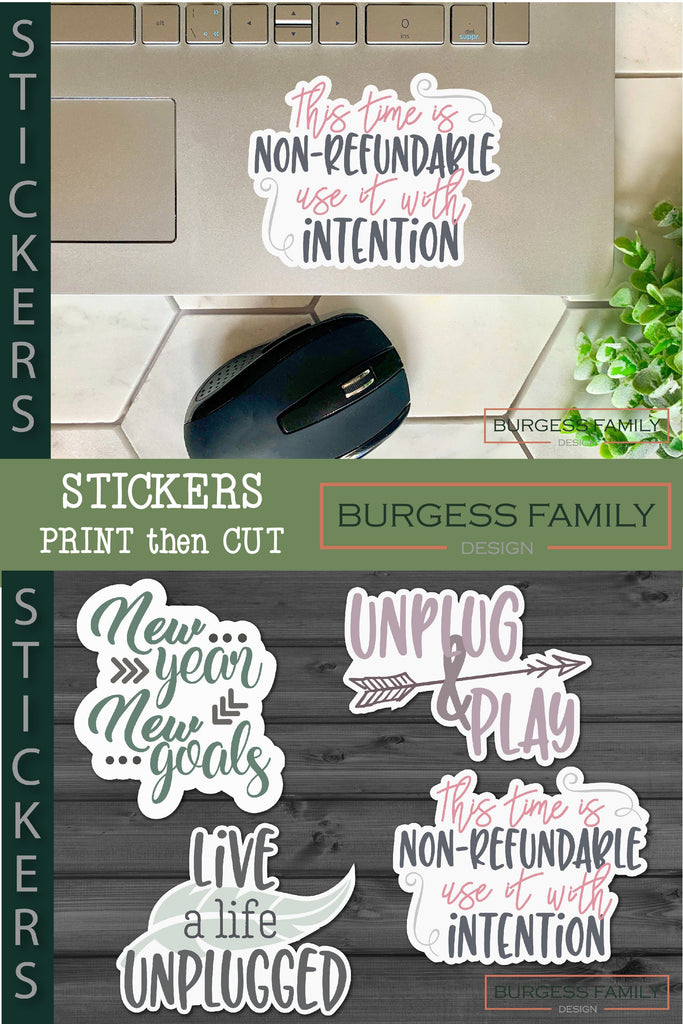 Sticker Bundle Wellness - So Fontsy