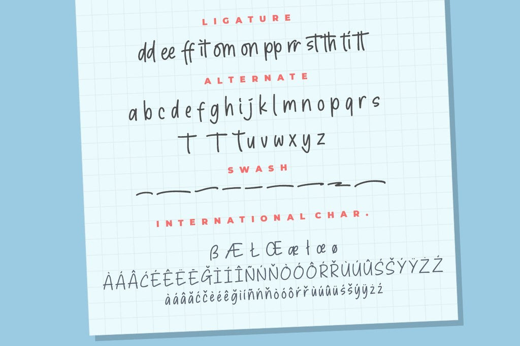 Sticky Marker Typeface - So Fontsy