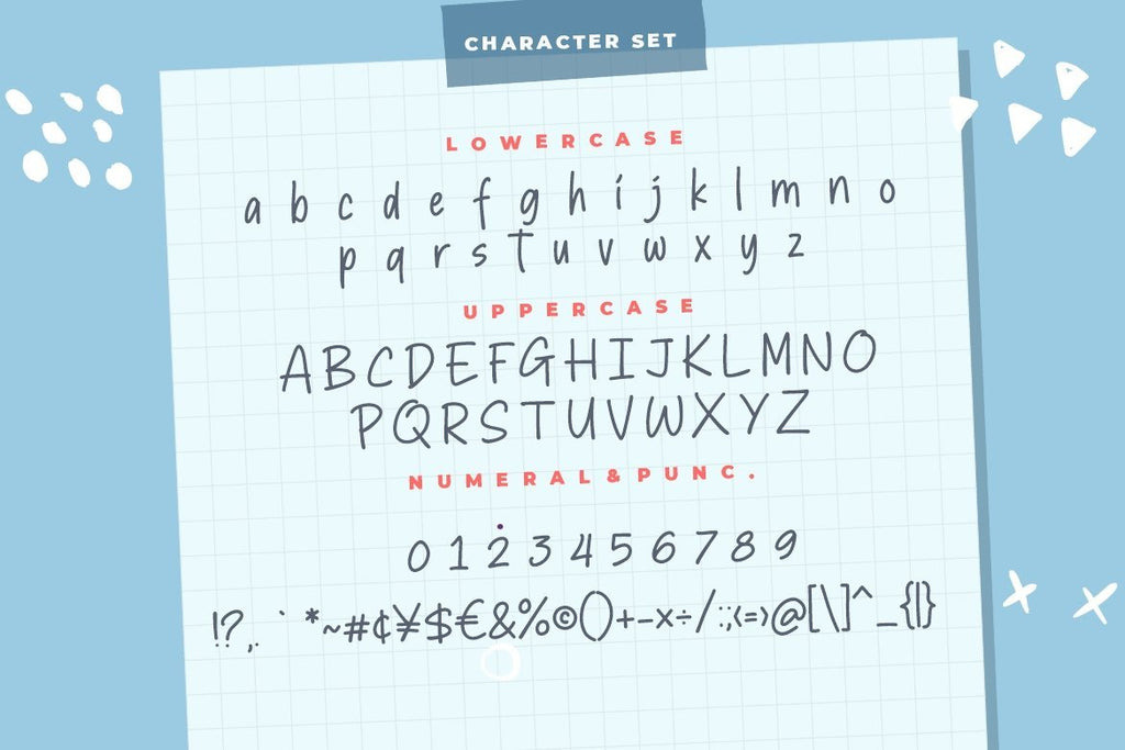 Sticky Marker Typeface - So Fontsy