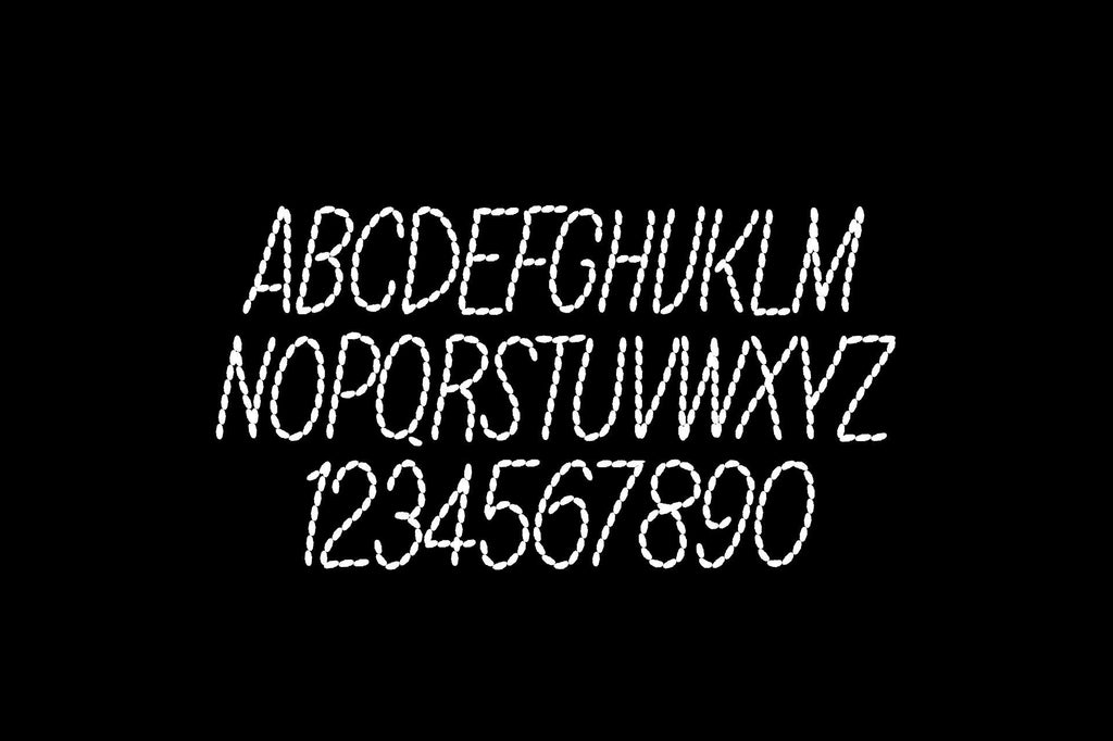 Stitched Love Font - So Fontsy