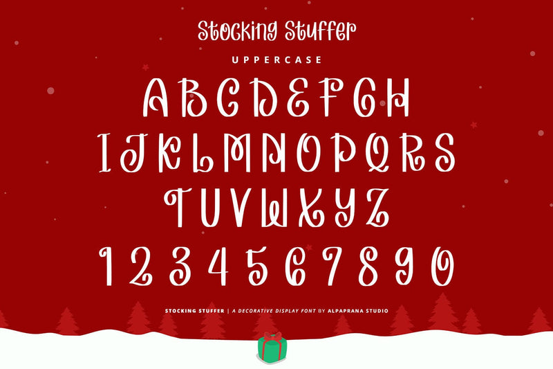 Stocking Stuffer - Display Font - So Fontsy