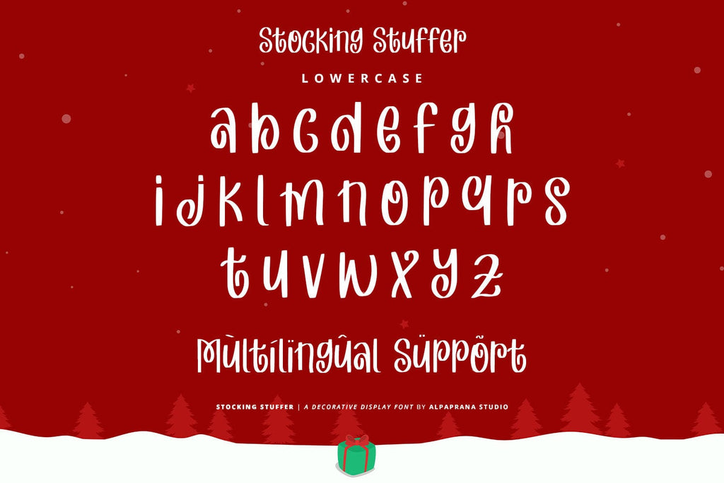 Stocking Stuffer - Display Font - So Fontsy
