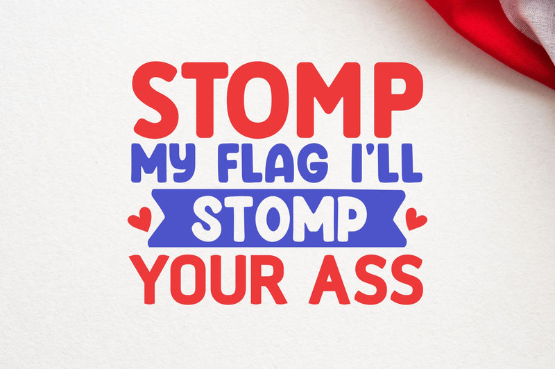 Stomp my flag ill SVG - So Fontsy