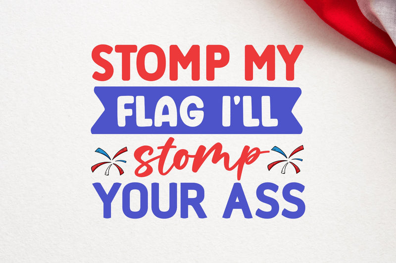 Stomp my flag ill SVG - So Fontsy