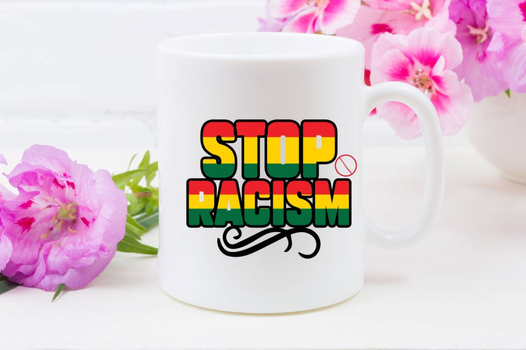 Stop racism SVG - So Fontsy