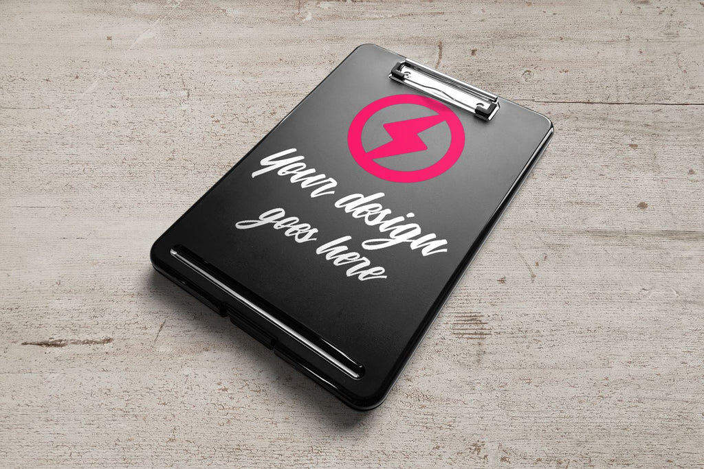 Storage Clipboard Angled Product Mock Up - So Fontsy