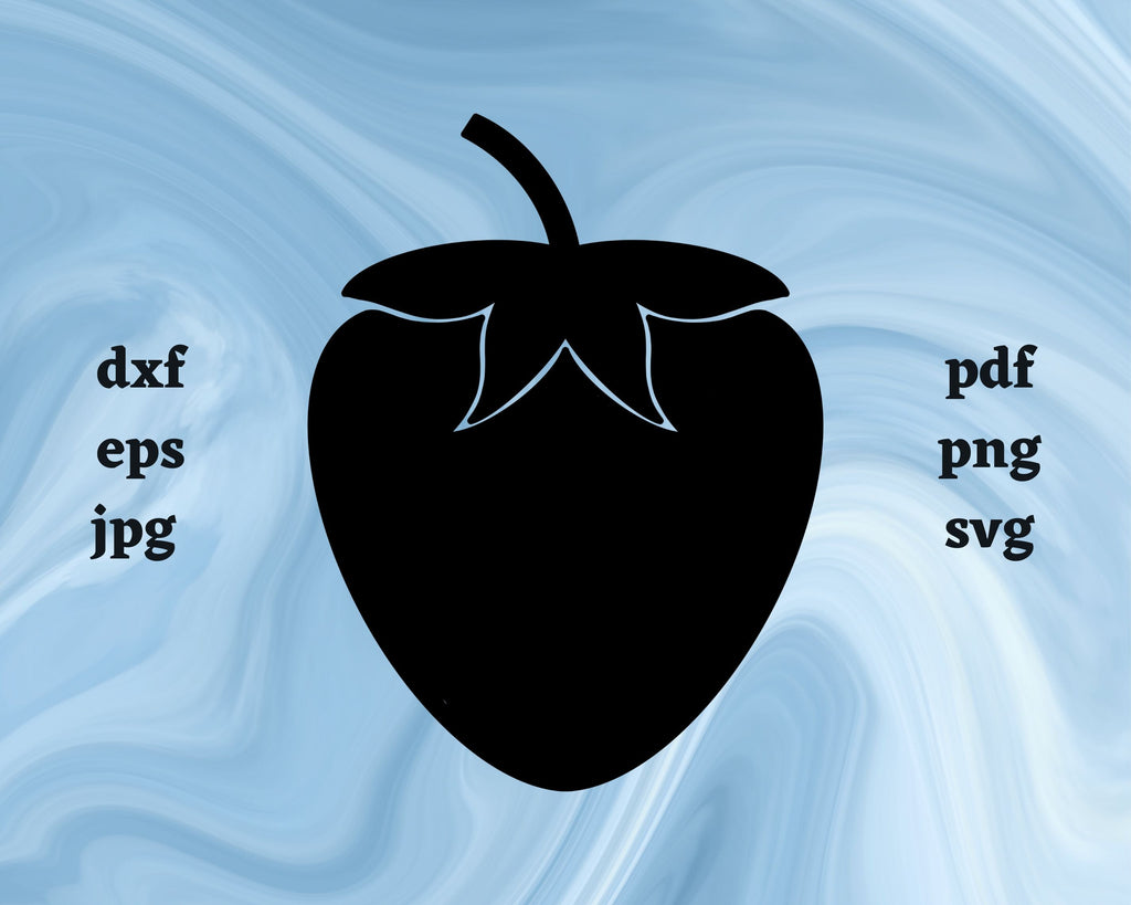 Strawberry SVG Cut File - So Fontsy