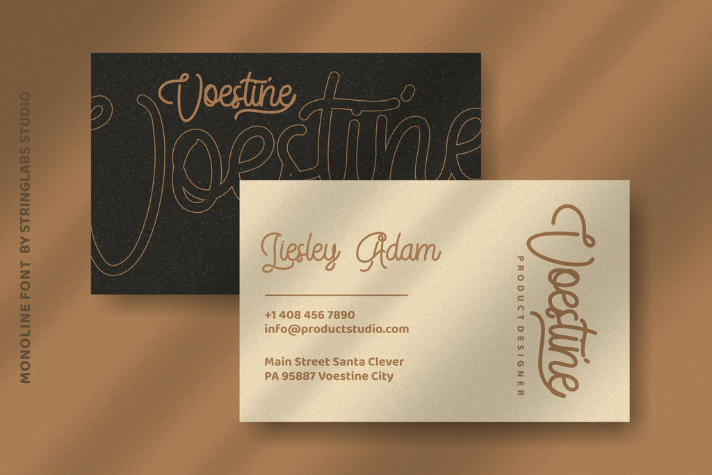 StringLabs - Monoline Retro Font - So Fontsy