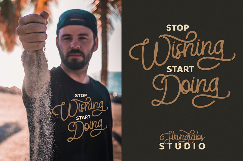 StringLabs - Monoline Retro Font - So Fontsy