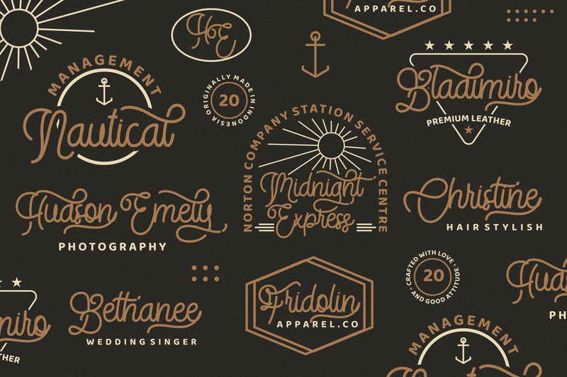 StringLabs - Monoline Retro Font - So Fontsy