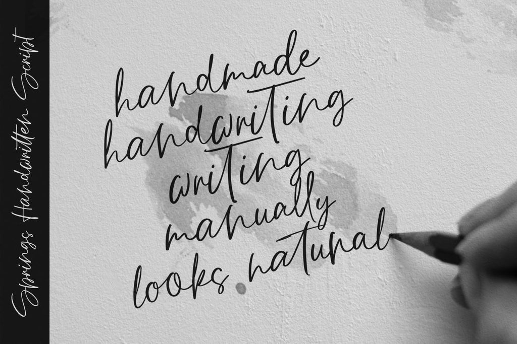 Strings // Handwritten Script Font - So Fontsy