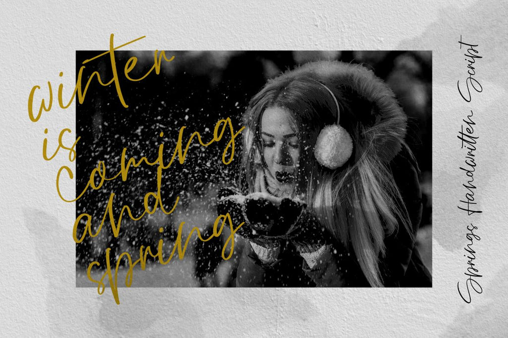 Strings // Handwritten Script Font - So Fontsy