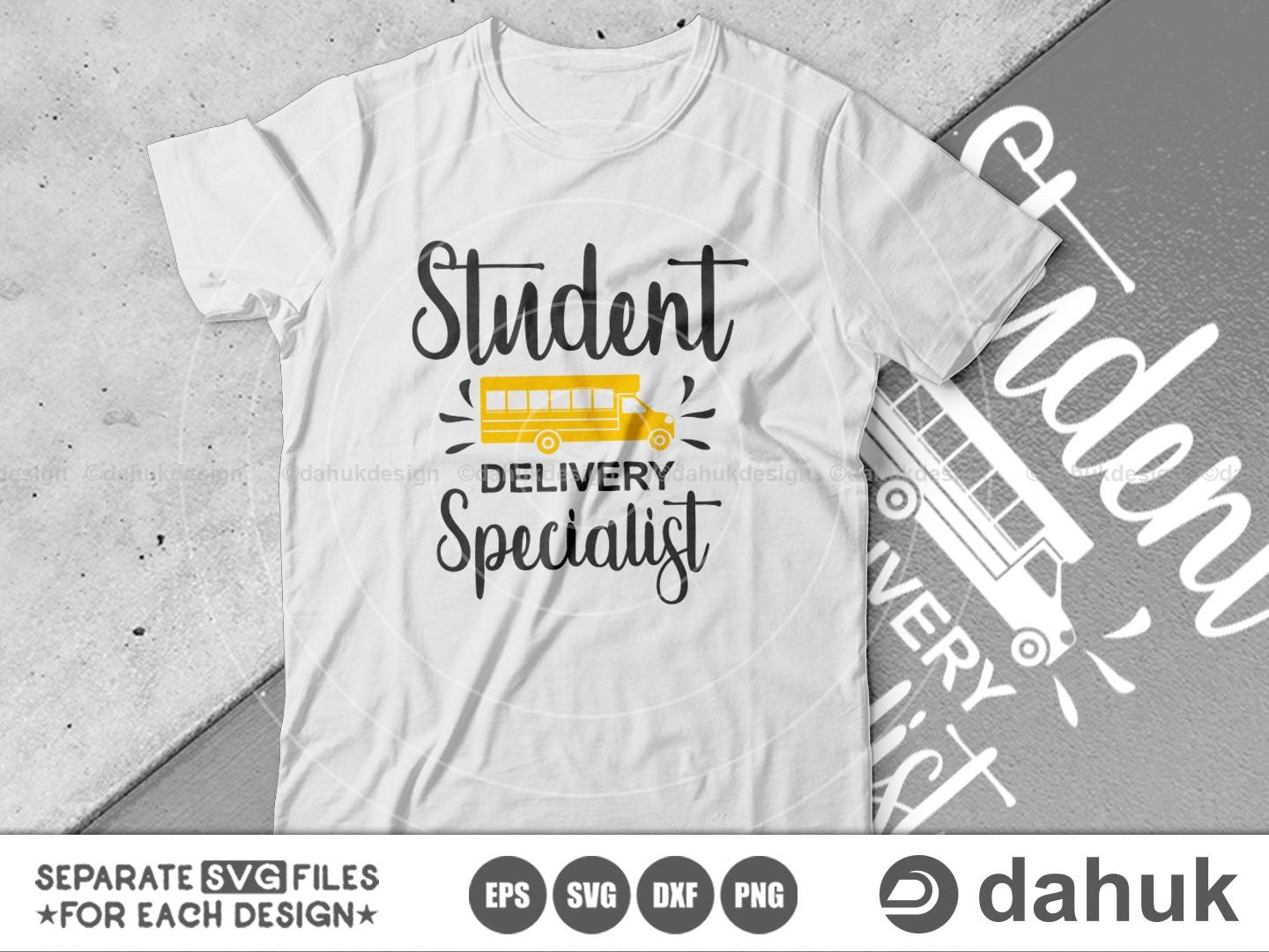 Student Delivery Specialist, School Bus Driver Svg, Cut file, for ...