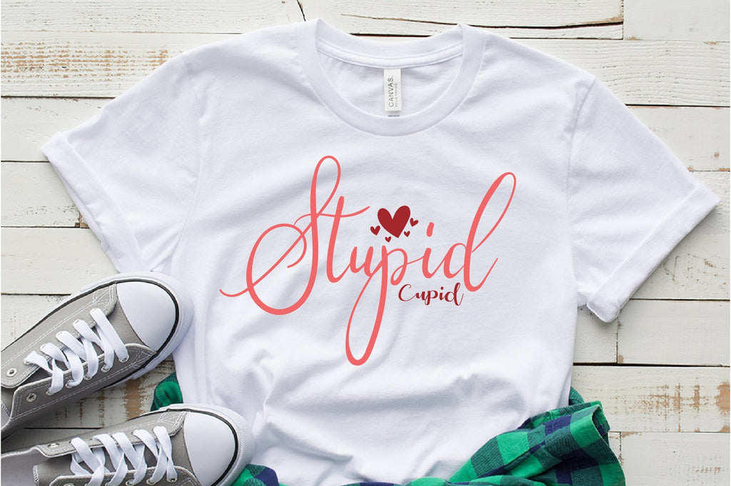 Stupid Cupid SVG - So Fontsy