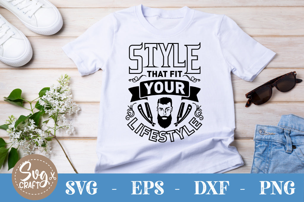 Style That Fit Your Lifestyle SVG cut file - So Fontsy