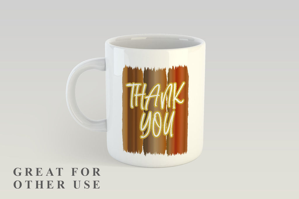 Sublimation Brush Strokes PNG, Gradient brown color background - So Fontsy