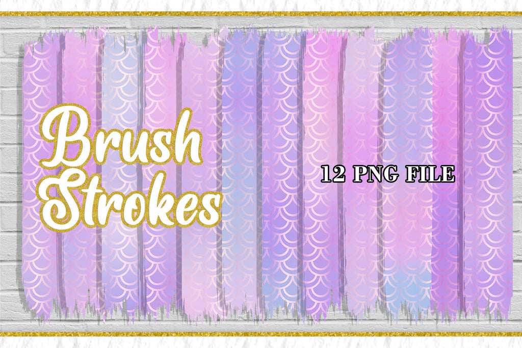 Sublimation Brush Strokes PNG, - So Fontsy