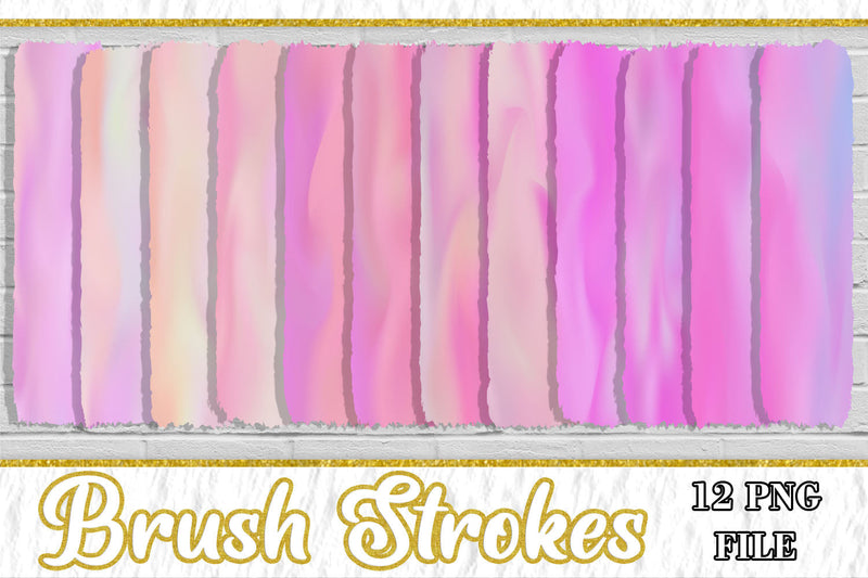 Sublimation Brush Strokes PNG, - So Fontsy