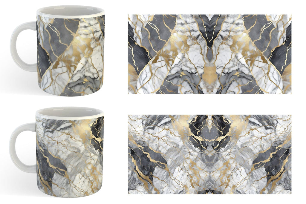 Mug Wrap Marble Stone Texture - So Fontsy