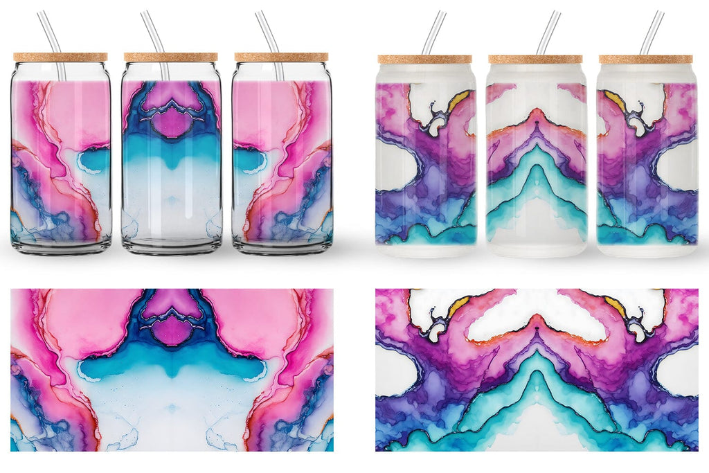 Can Glass Wraps Alcohol Ink Melting - So Fontsy