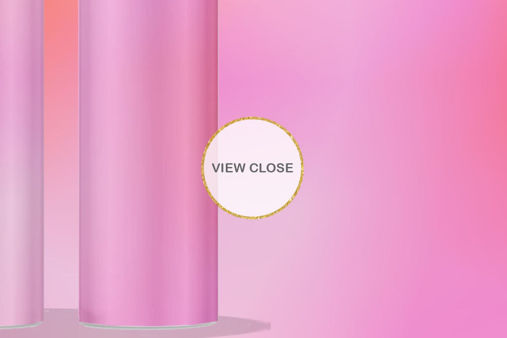 Sublimation tumbler pink gradient background - So Fontsy