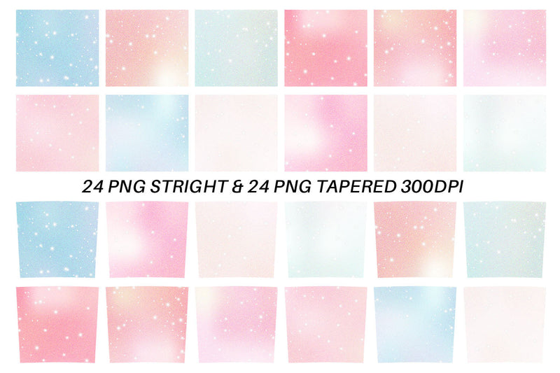 Sublimation tumbler sparkle gradient color background - So Fontsy