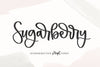 Sugarberry - A Modern Script Font - So Fontsy